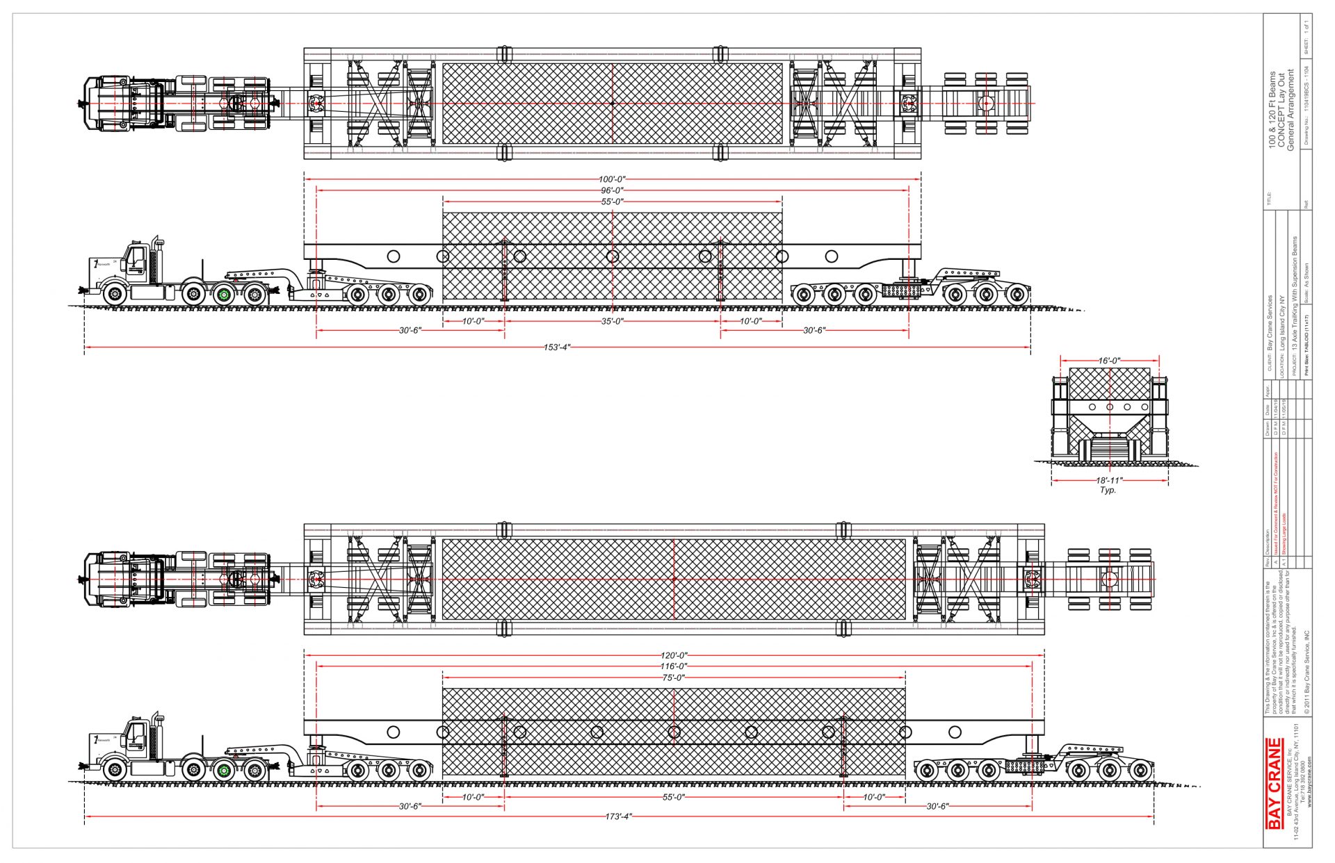 Suspension Beam System Transport Rental