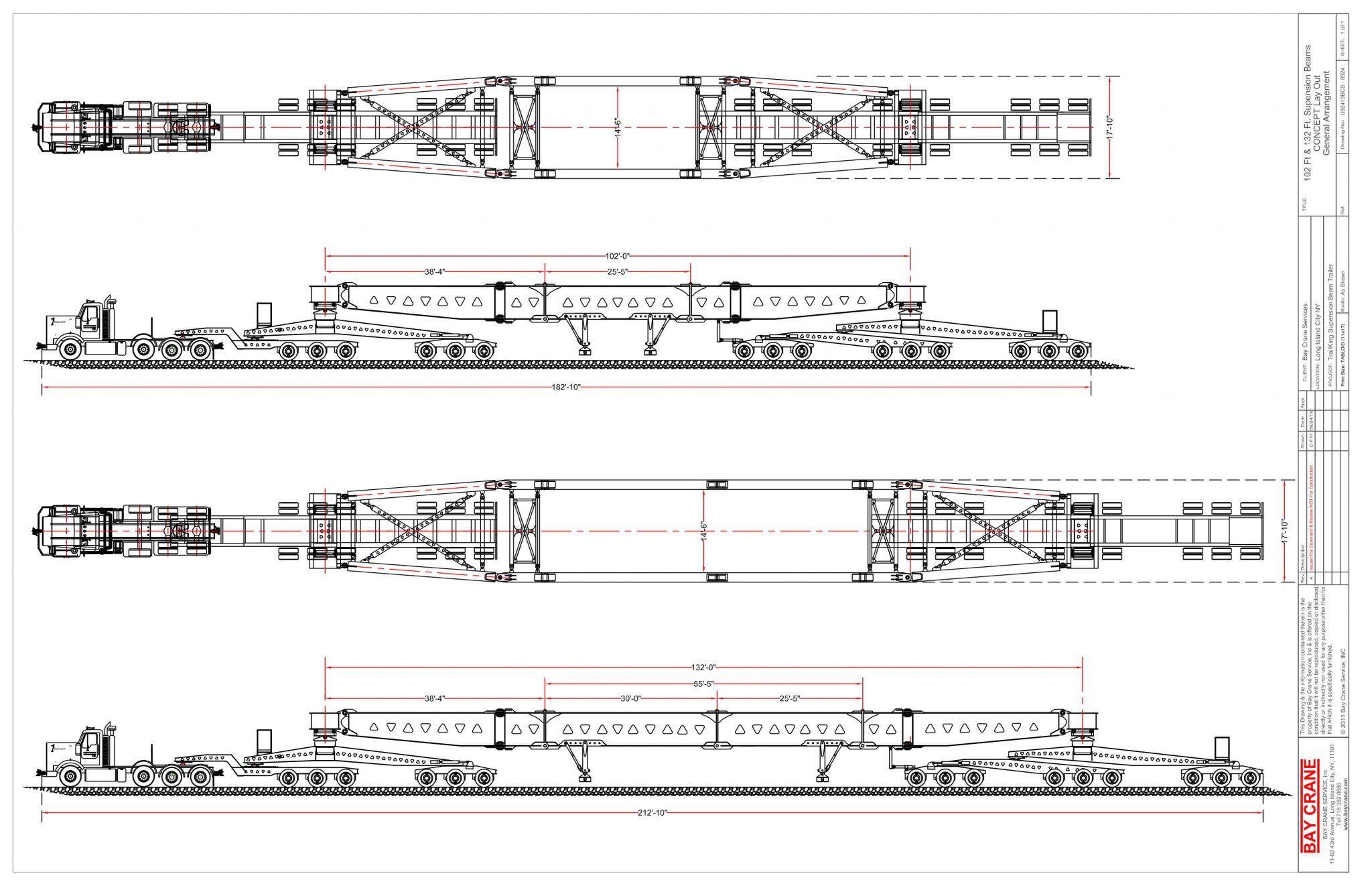 Suspension Beam System Transport Rental