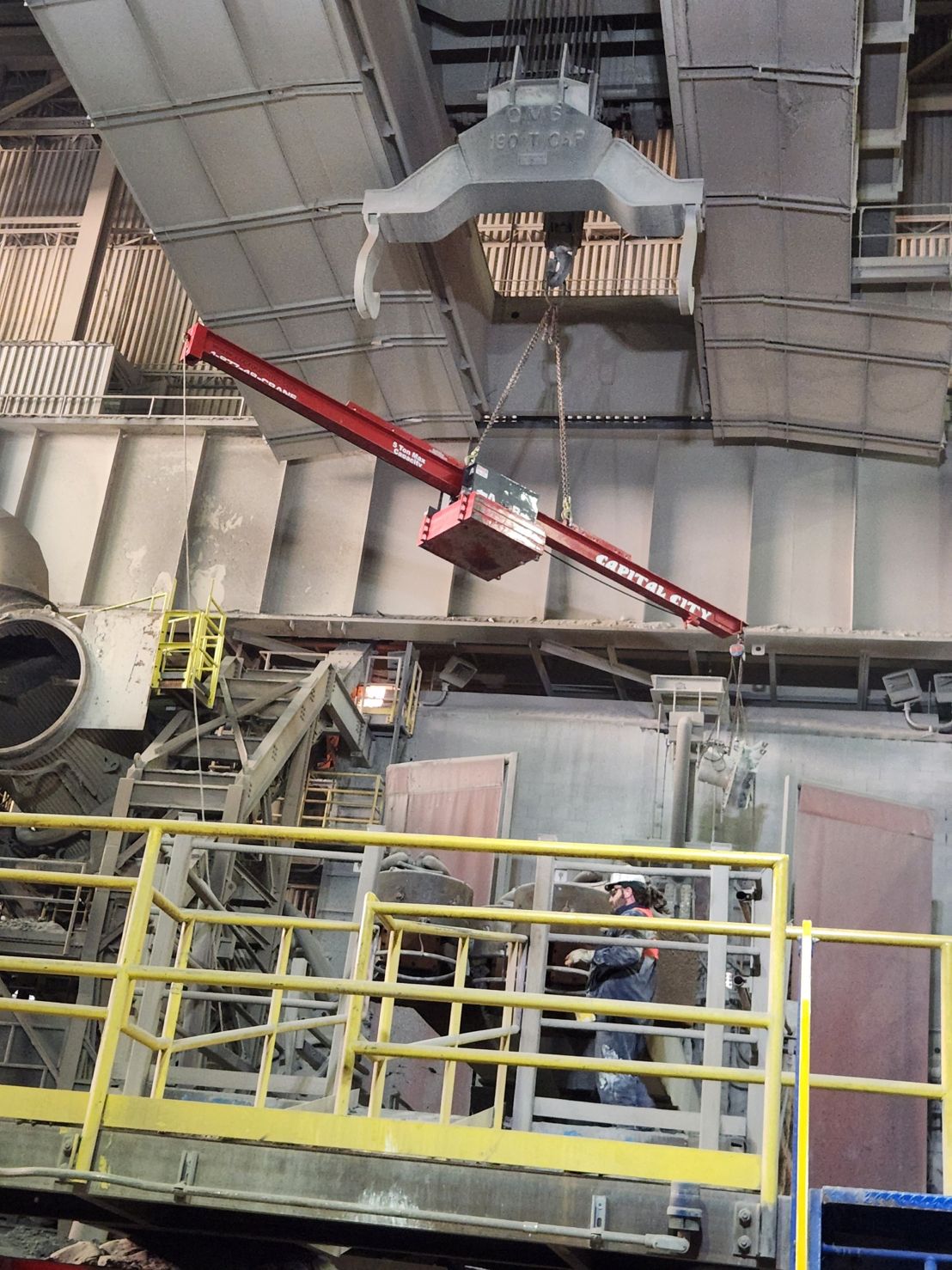 Pin-On Extension Beam