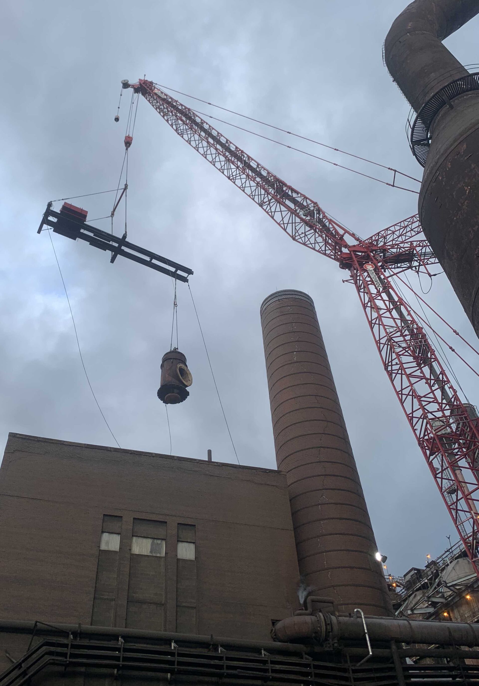 Pin-On Extension Beam